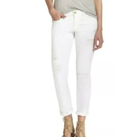 Frame Denim | Jeans | Nwt Frame Le Garcon Midrise Distressed Boyfriend ...